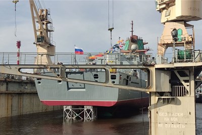 Quân sự thế giới 1-10: Nga hạ thủy tàu khu trục Đô đốc Isakov